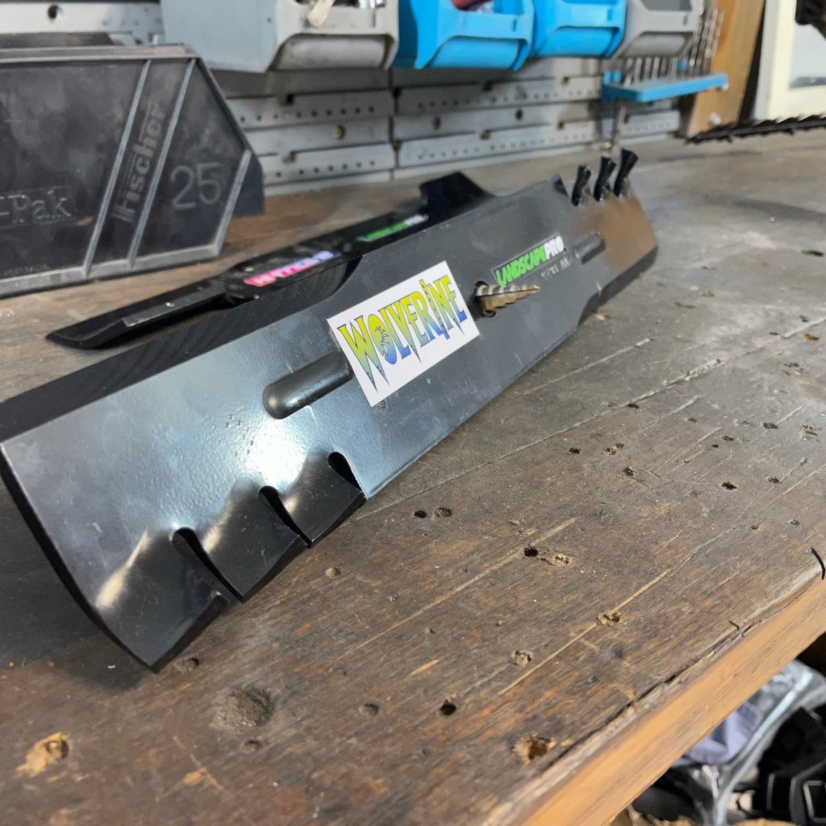 Durable Wolverine Mower Blades – Catch Pro Australia