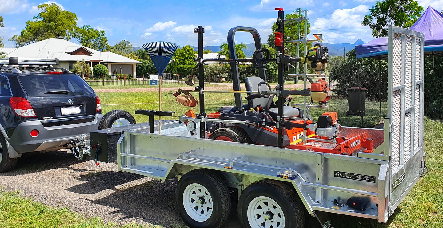 Enclosed Trailer Hand Tool Rack - Catch Pro Australia