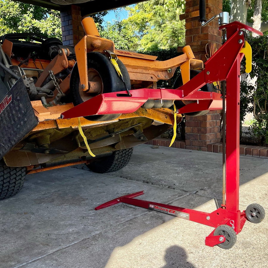 MoJack EZ Max Mower Lift – Catch Pro Australia